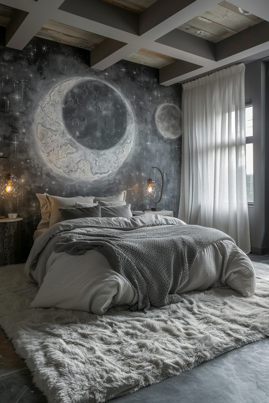 29 Celestial Bedroom Decor Ideas To Make Your Room Shine - Courtneys World