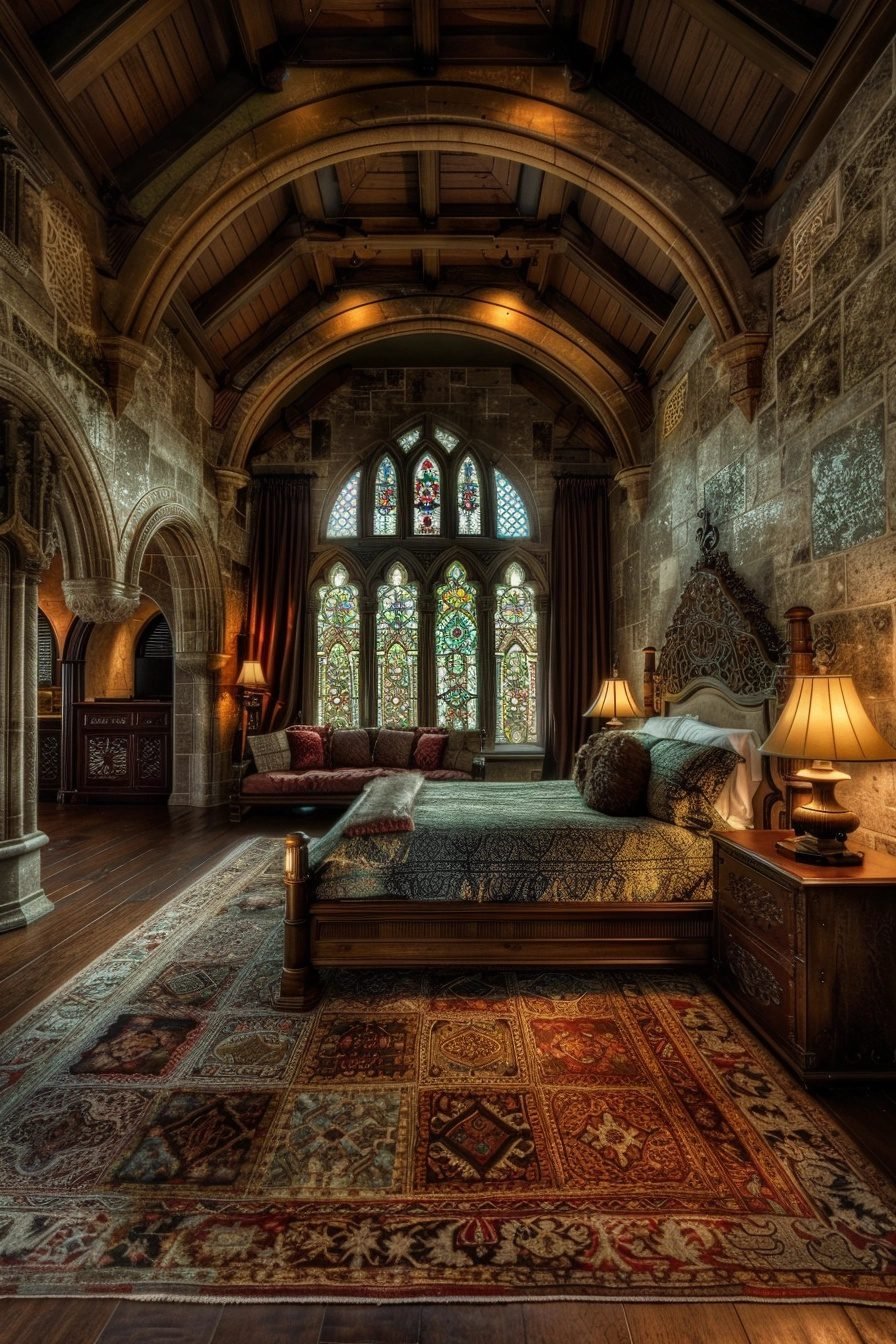29 Gothic Bedroom Ideas To Create A Dramatic Atmosphere - Courtneys World