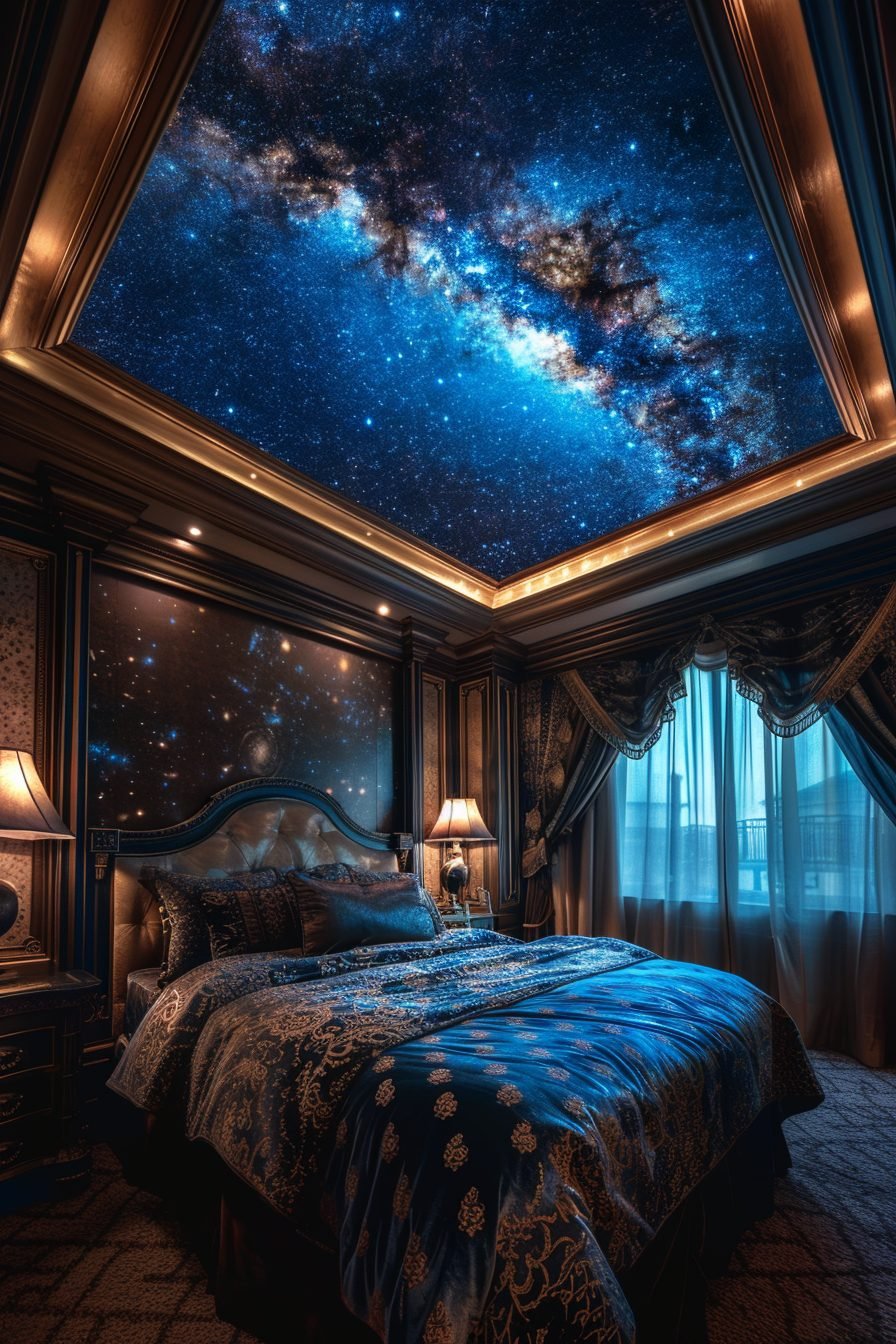 29 Celestial Bedroom Decor Ideas To Make Your Room Shine - Courtneys World