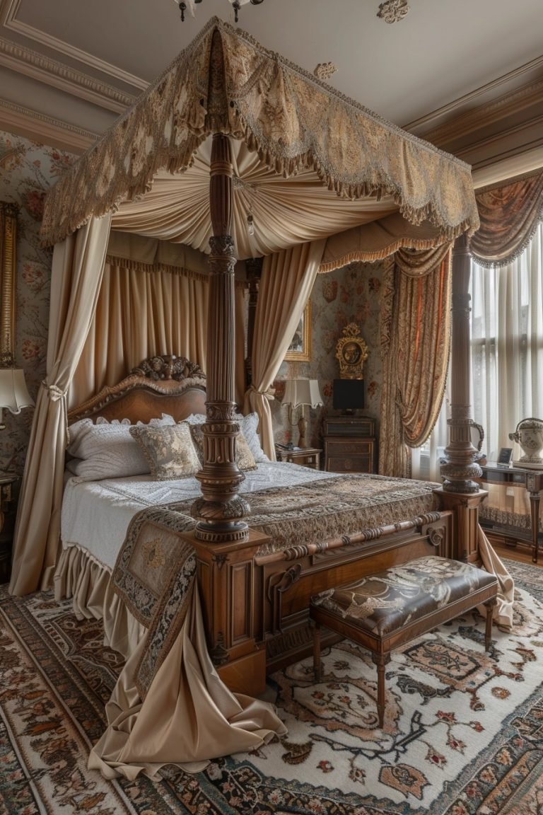 29 Vintage Bedroom Ideas For A Nostalgic Feel - Courtneys World