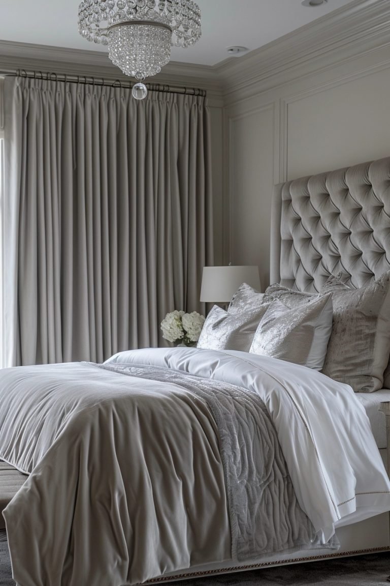 29 Curtains For Bedroom Grey Ideas For A Chic And Modern Look ...