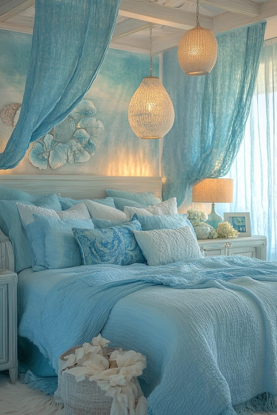 29 Ocean Inspired Bedrooms For A Refreshing Coastal Vibe - Courtneys World