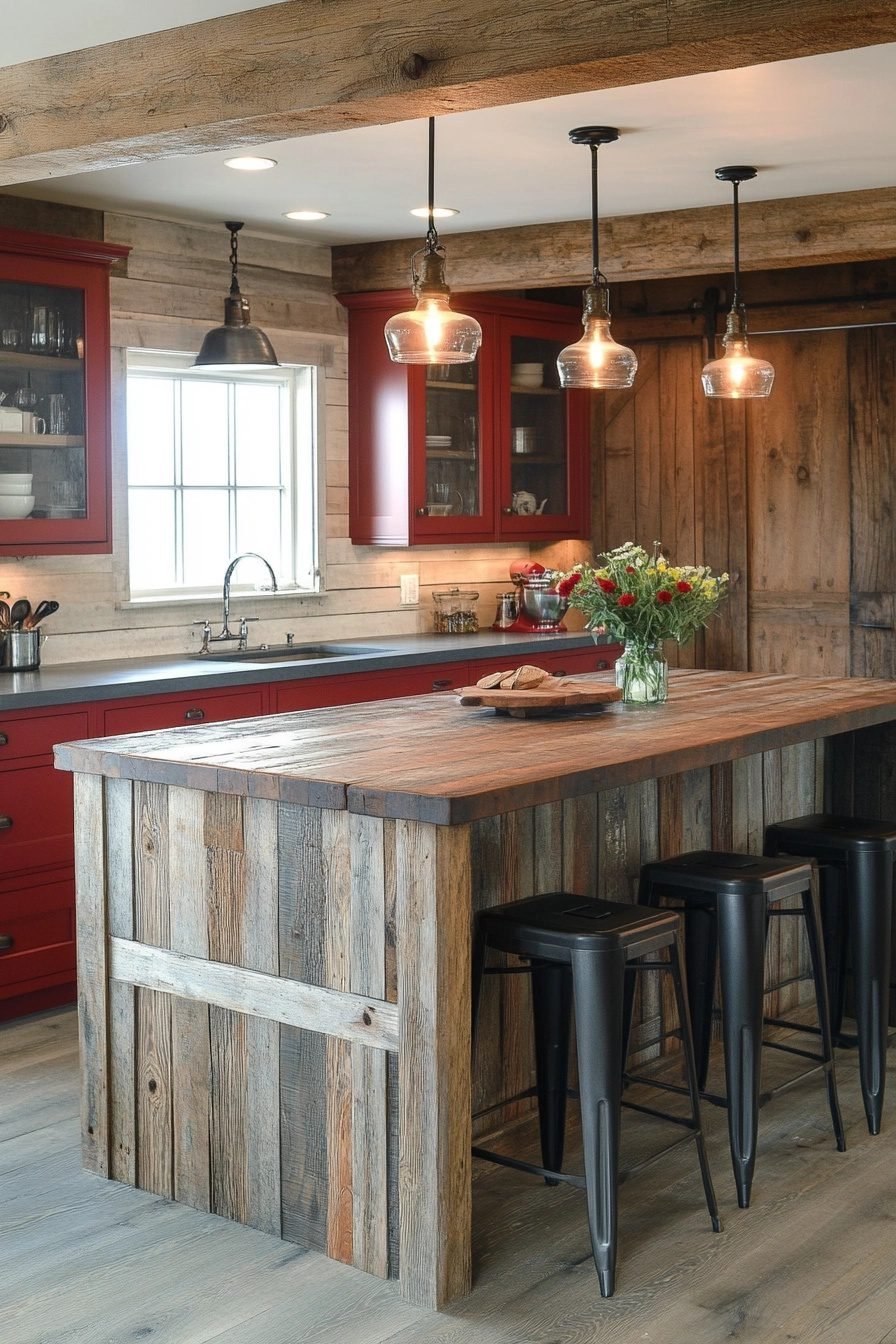 29 Rustic Kitchen Ideas For A Country Vibe - Courtneys World