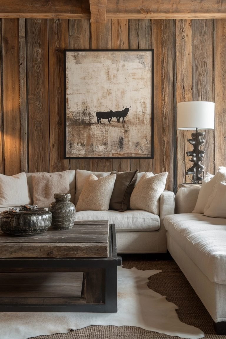 29 Rustic Living Room Ideas To Create A Welcoming Atmosphere ...