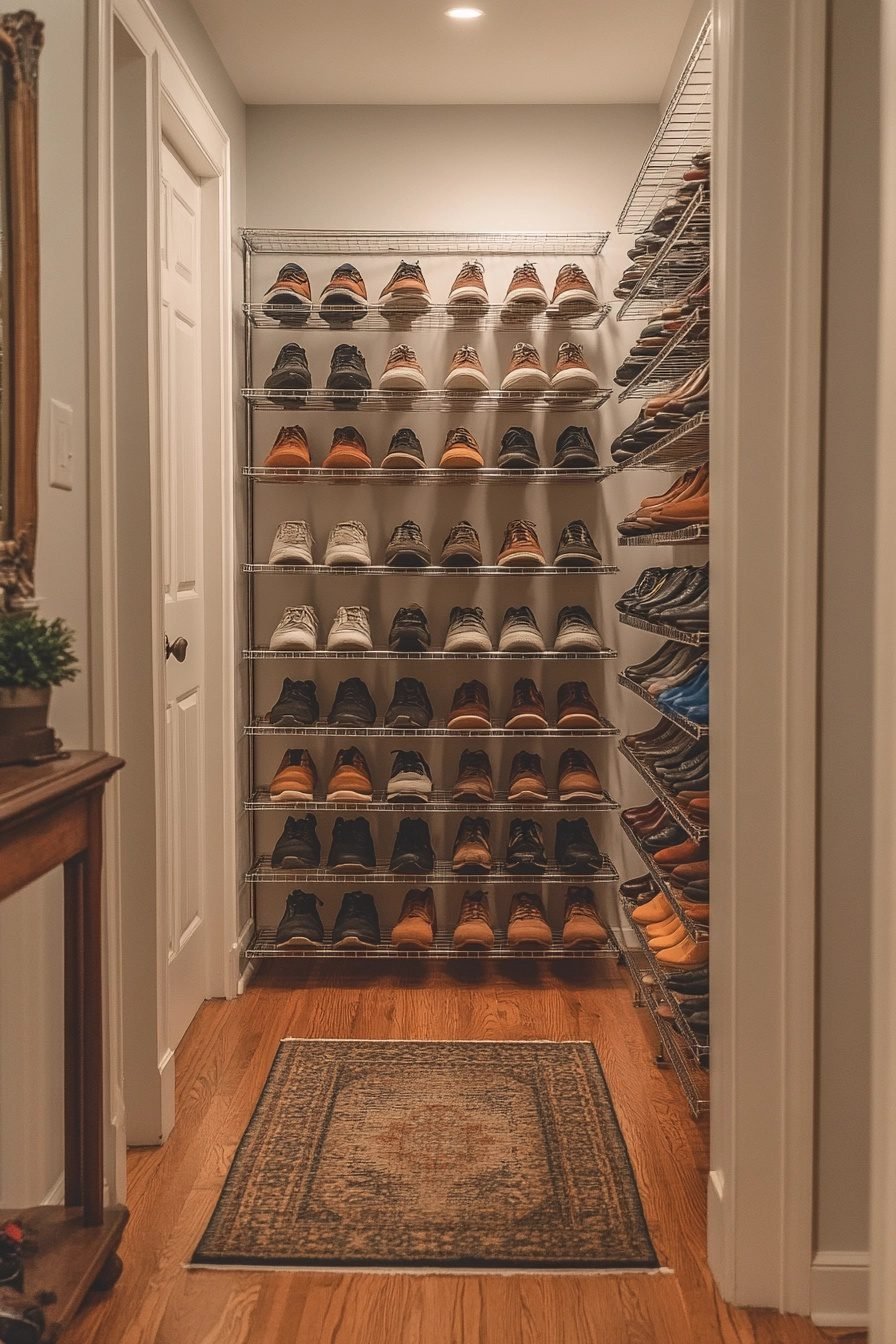 29 Shoe Storage Ideas For Small Spaces To Help You Stay Organized ...