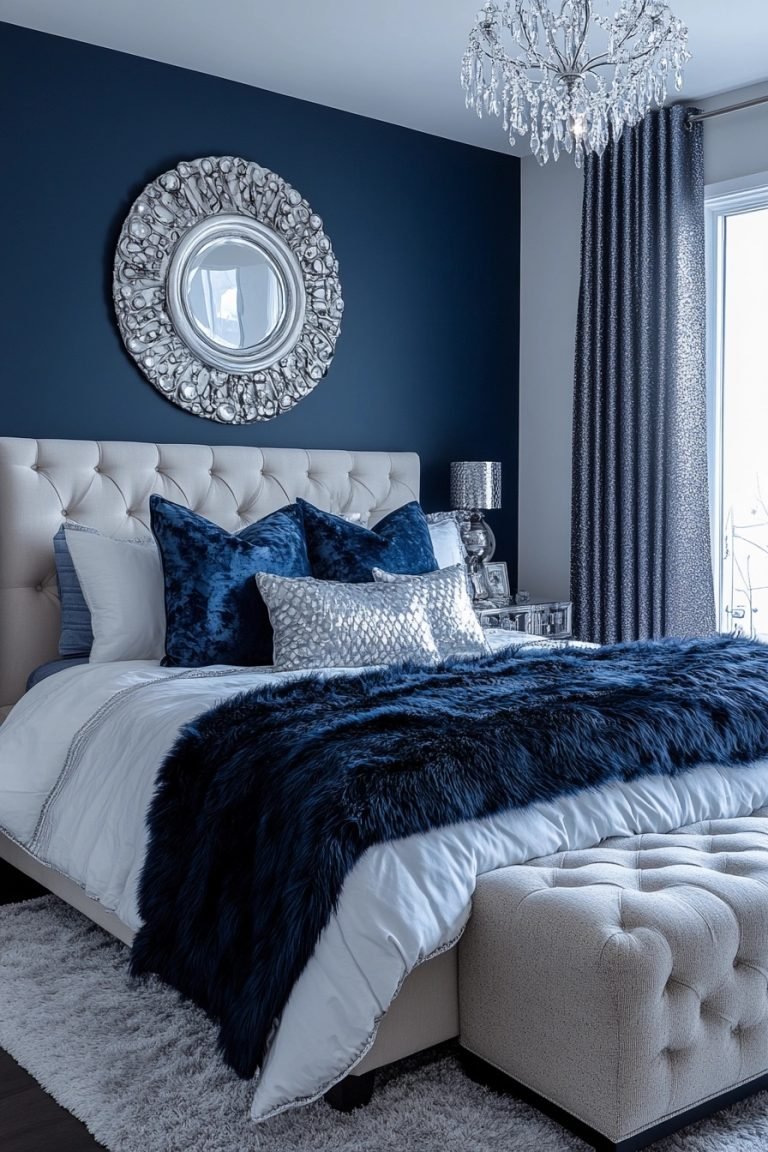 29 Cozy Bedroom Blue Ideas To Make Your Room Feel Like A Sanctuary ...