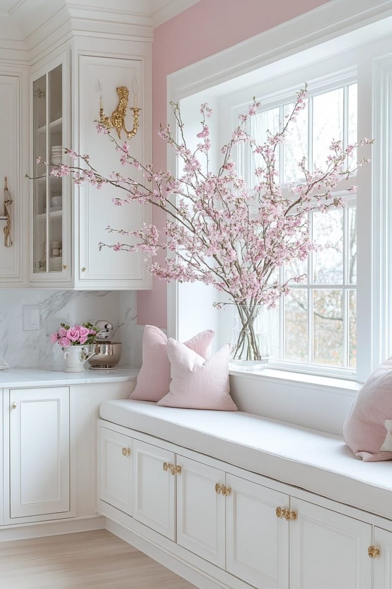 29 Pink Kitchen Ideas To Brighten Up Your Cooking Area - Courtneys World