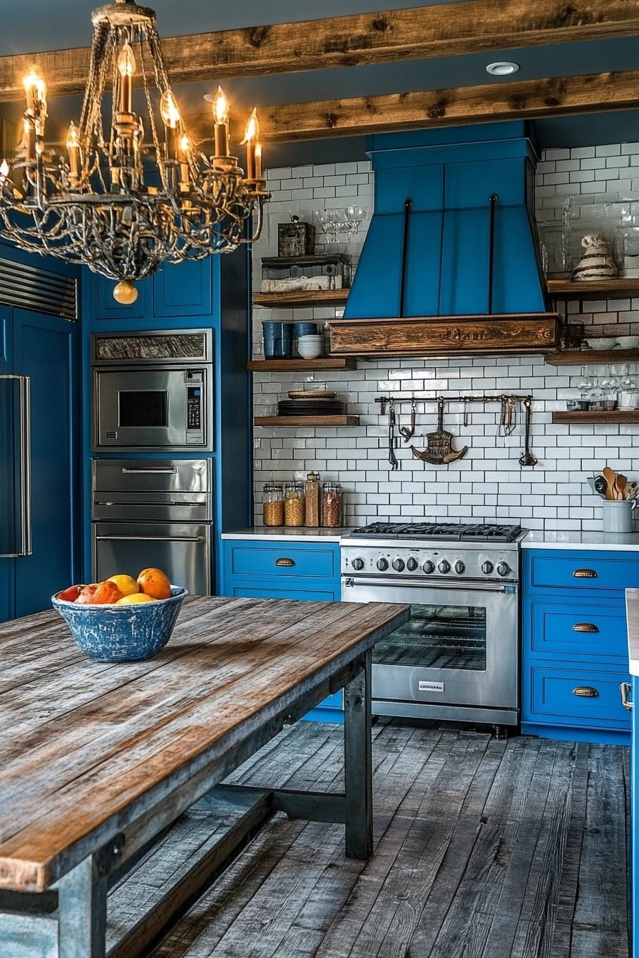 29 Coastal Farmhouse Kitchen Ideas For A Breezy Cooking Space ...