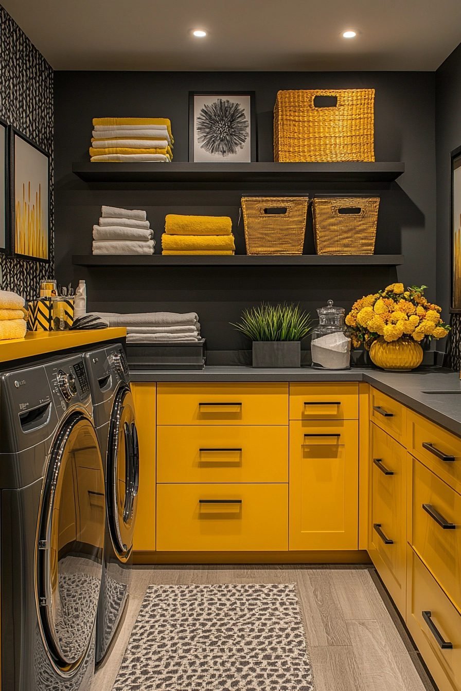 29 Basement Laundry Room Ideas For Ultimate Organization - Courtneys World