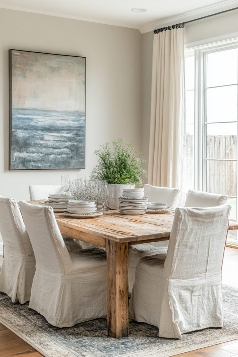29 Shabby Chic Dining Room Ideas For A Cozy Gathering Space - Courtneys ...
