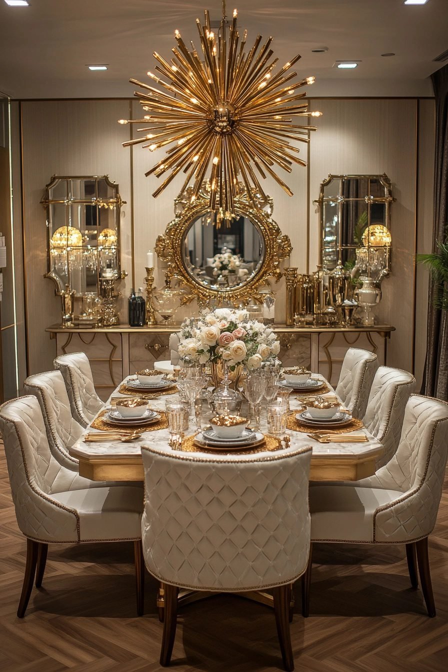 29 Art Deco Dining Room Ideas For A Glamorous Dining Experience ...