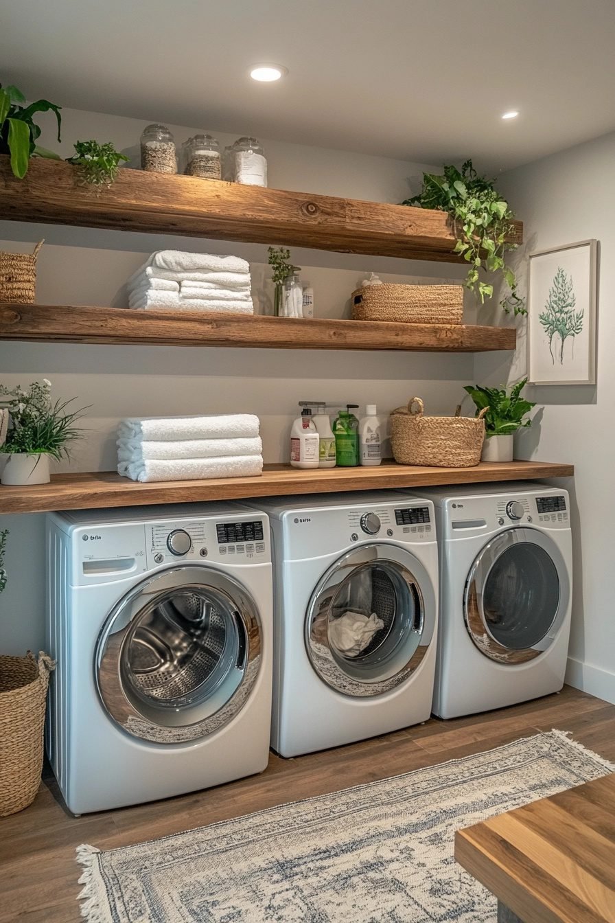 29 Basement Laundry Room Ideas For Ultimate Organization - Courtneys World