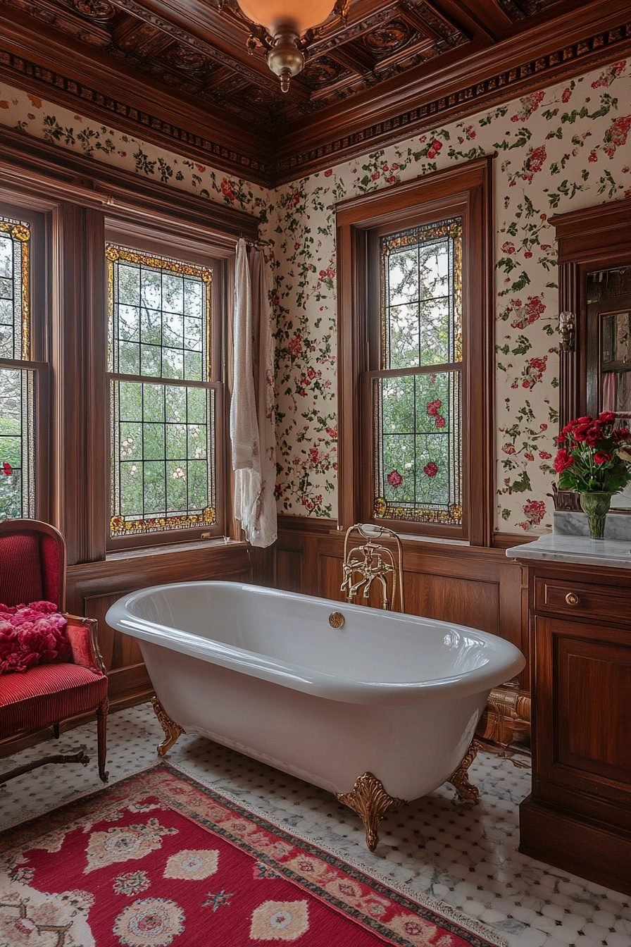 29 Vintage Bathroom Designs That Bring Timeless Elegance - Courtneys World