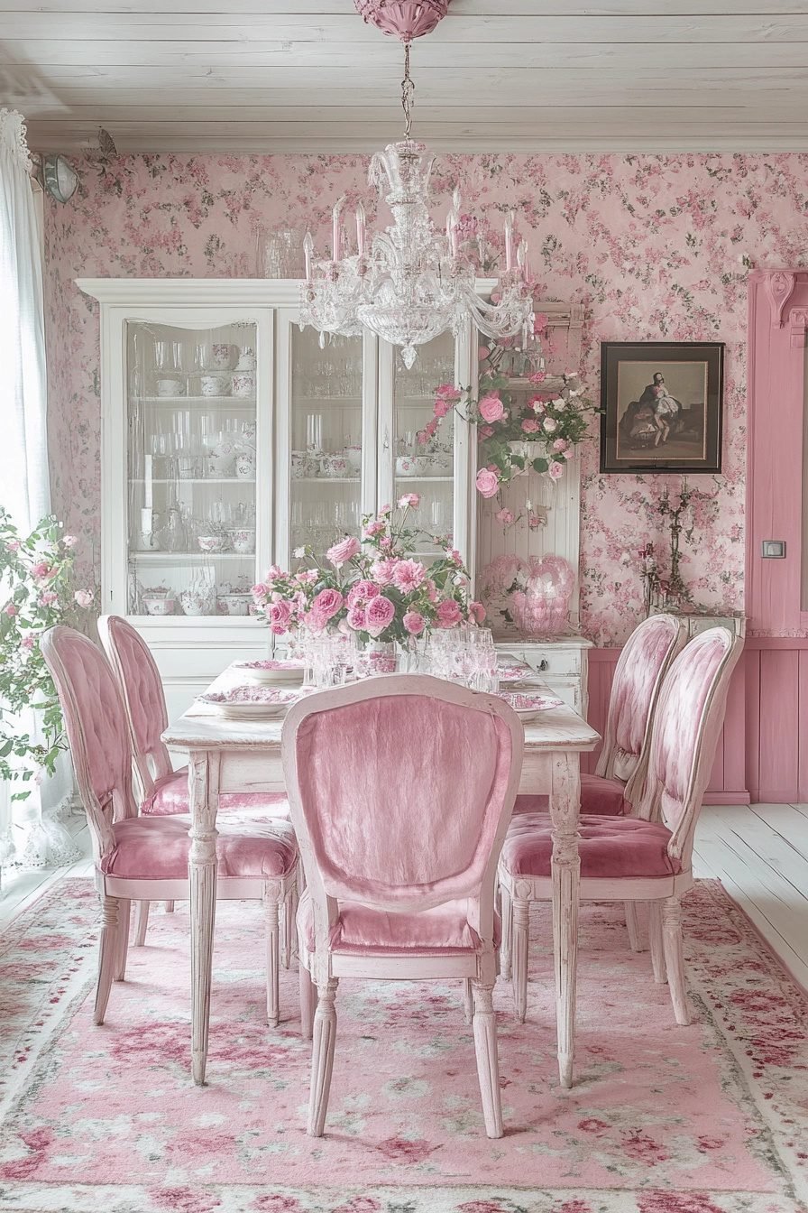 29 Shabby Chic Dining Room Ideas For A Cozy Gathering Space - Courtneys World