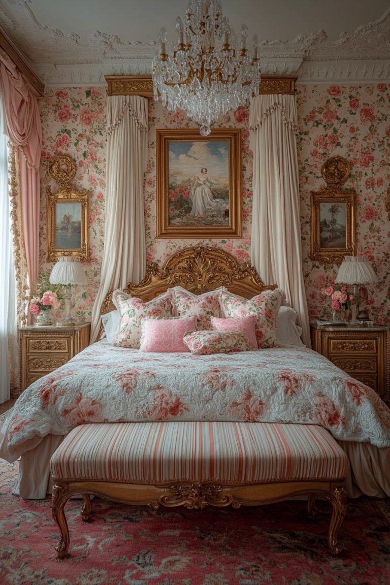 29 Grand Millennial Bedroom Ideas To Blend Tradition With Modern Style ...