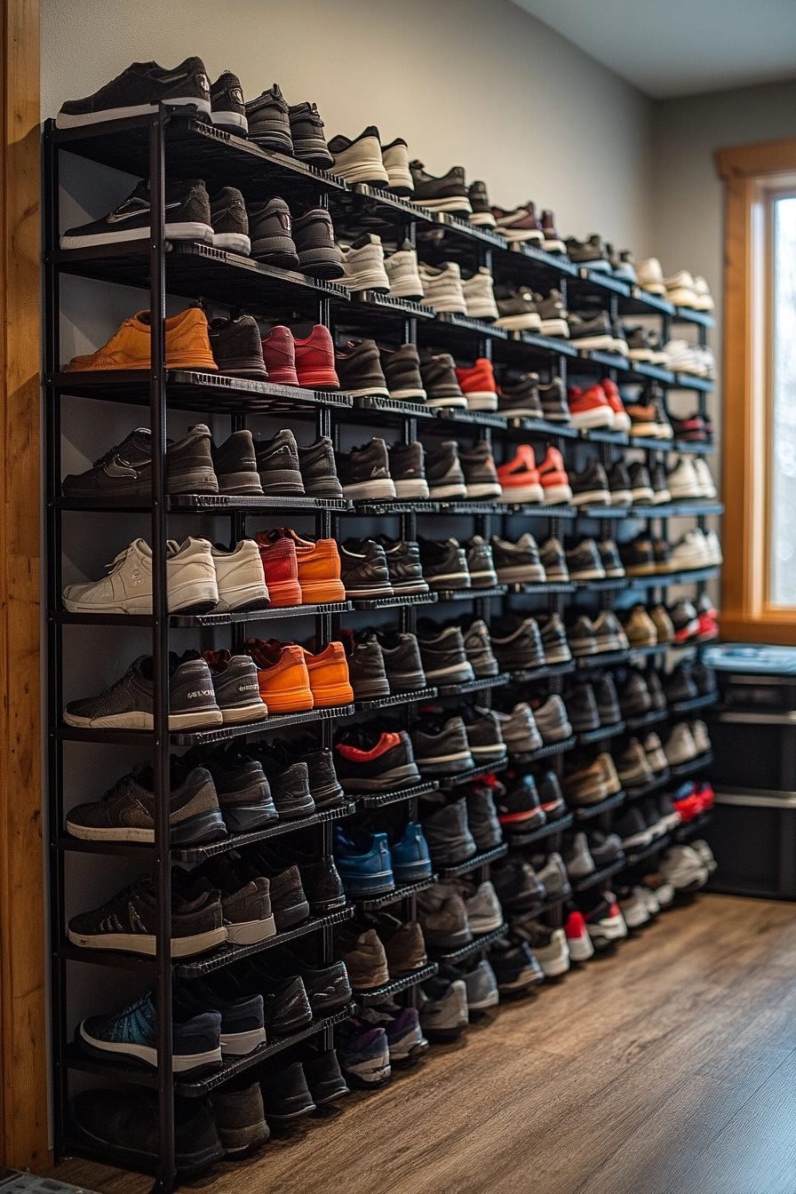 29 Shoe Storage Garage Ideas For A Clutter-Free Space - Courtneys World