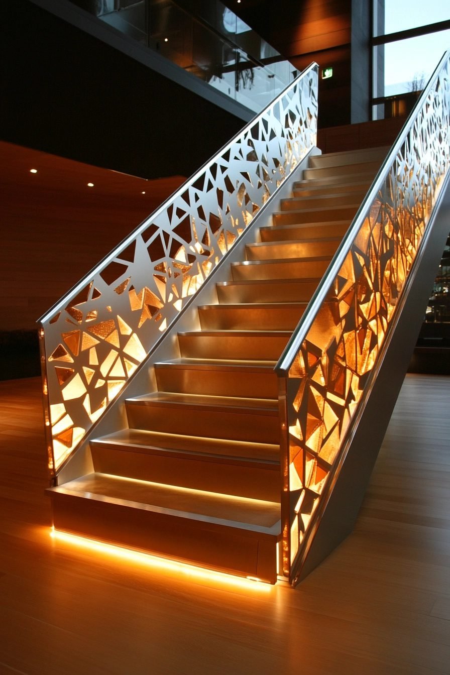 29 Staircase Railing Ideas To Enhance Your Home's Aesthetic - Courtneys ...