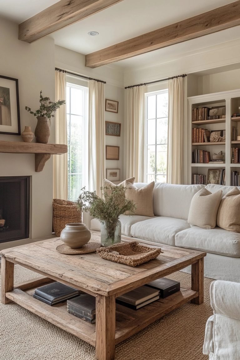 29 Rustic Living Room Ideas To Create A Welcoming Atmosphere ...