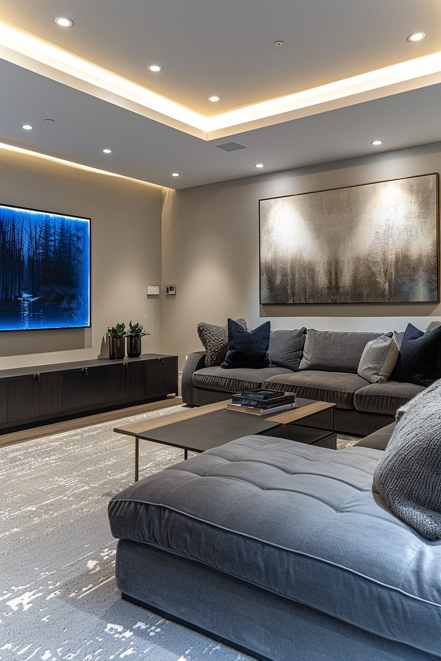 29 Basement Living Room Ideas To Transform Your Space - Courtneys World