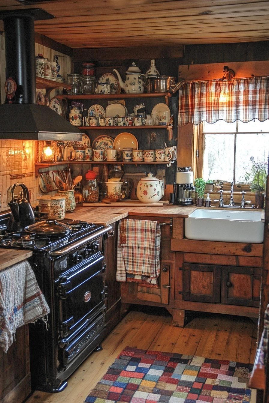 29 Rustic Kitchen Ideas For A Country Vibe - Courtneys World