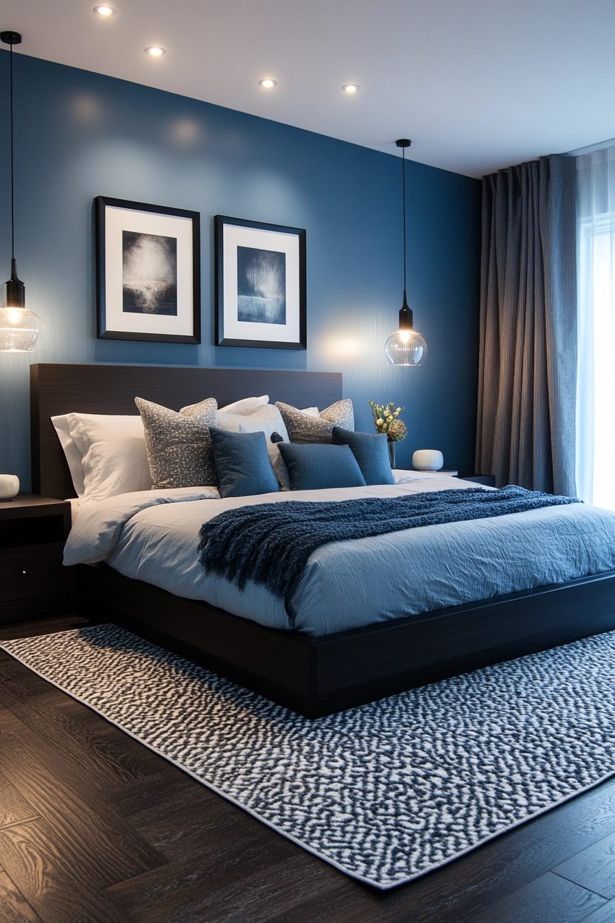 29 Cozy Bedroom Blue Ideas To Make Your Room Feel Like A Sanctuary ...