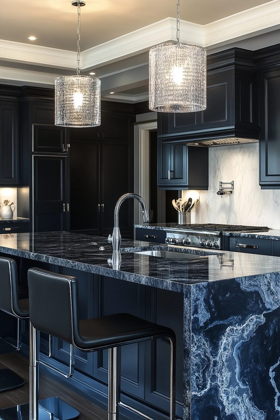 29 Black Modern Kitchen Ideas For A Bold And Sophisticated Look ...