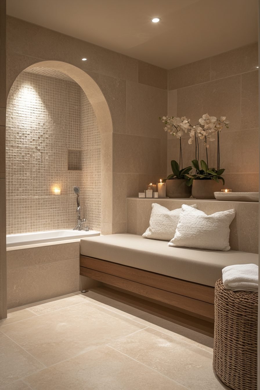 29 Mediterranean Bathroom Ideas For A Stylish Refresh - Courtneys World