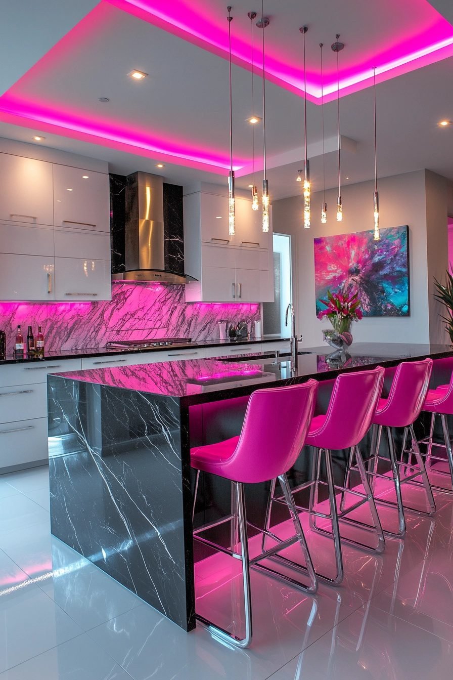 29 Pink Kitchen Ideas To Brighten Up Your Cooking Area - Courtneys World