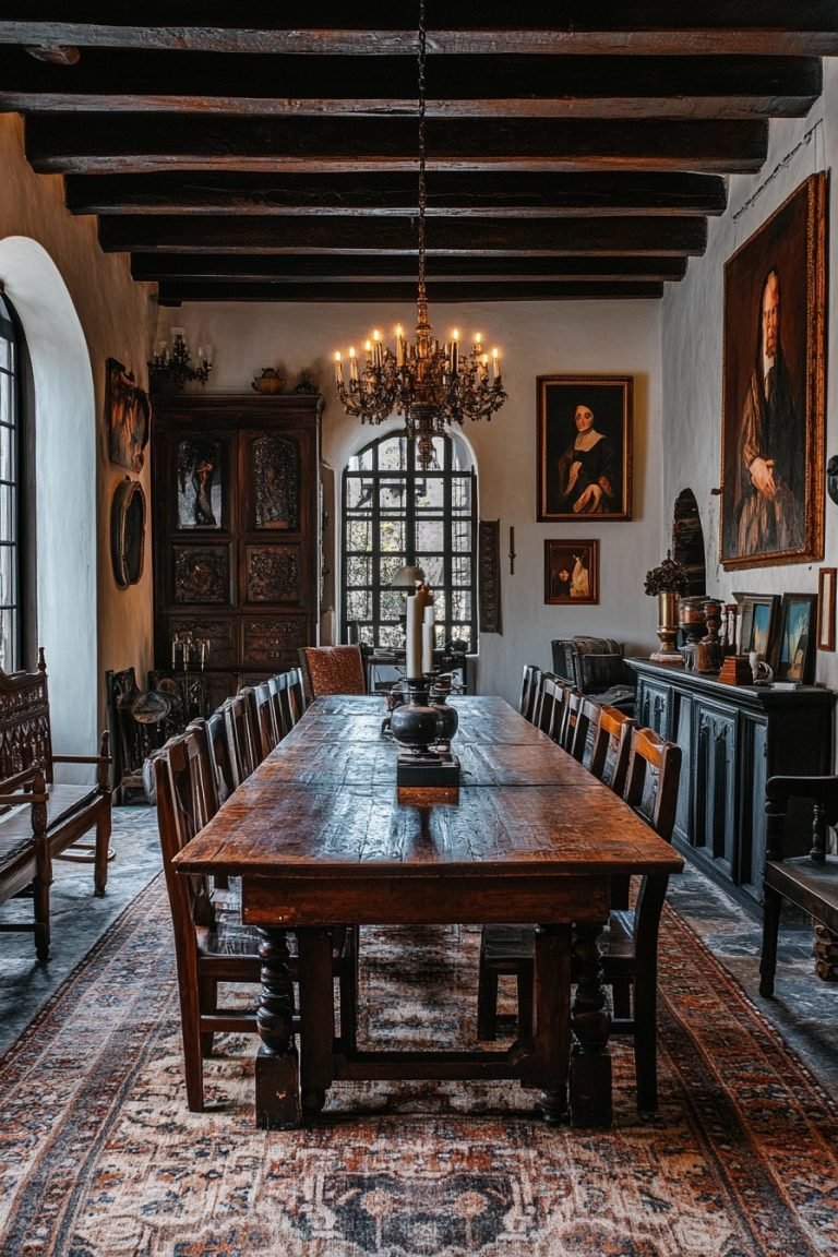 29 Antique Dining Rooms With Vintage Charm And Style - Courtneys World