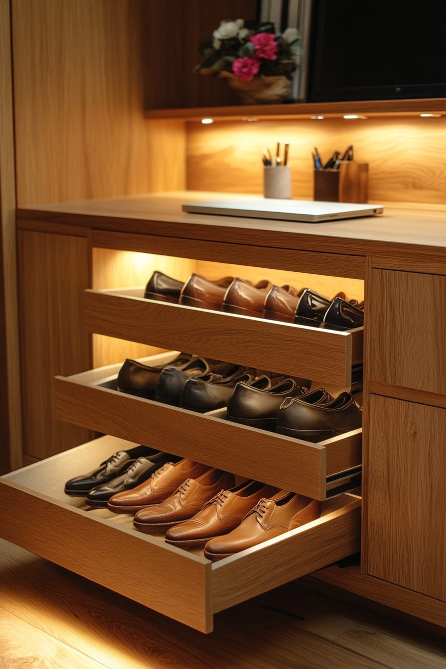29 Shoe Storage Ideas For A Functional And Stylish Space - Courtneys World