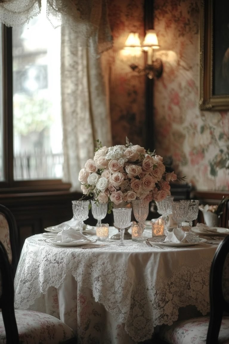 29 Shabby Chic Dining Room Ideas For A Cozy Gathering Space - Courtneys ...