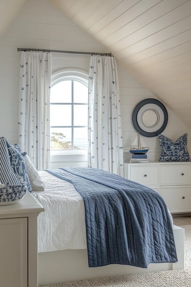 29 Nautical Themed Bedrooms To Capture The Spirit Of The Sea ...