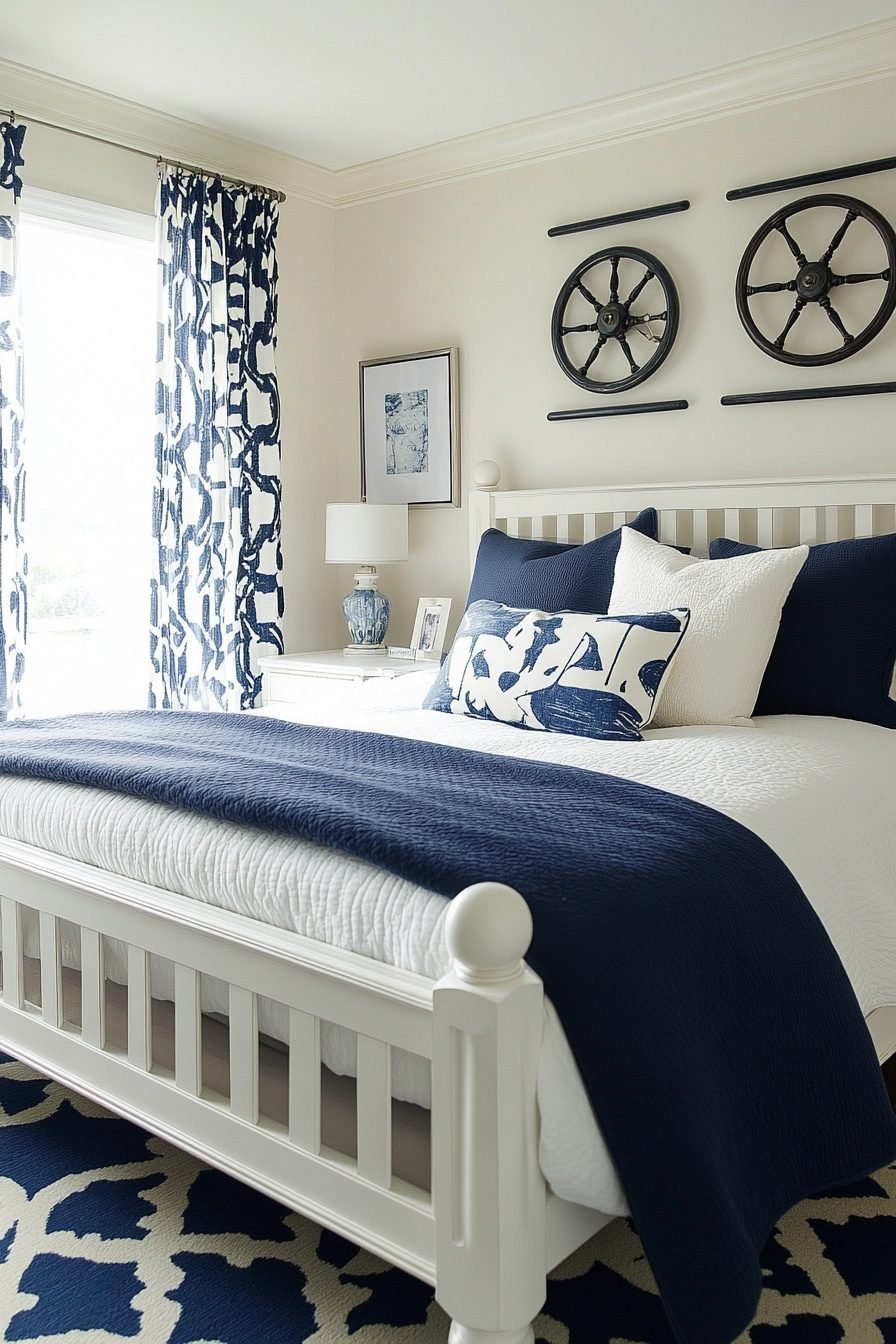 29 Nautical Themed Bedrooms To Capture The Spirit Of The Sea ...