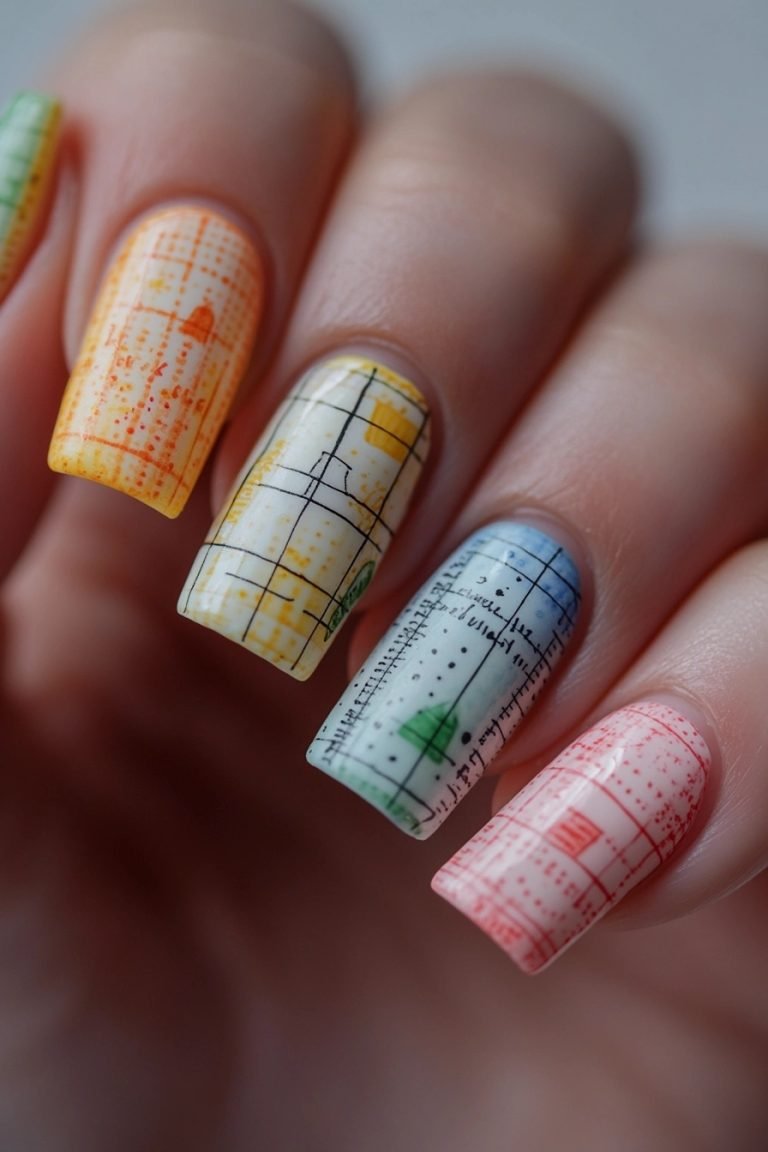 66 Back To School Nails For A Fun And Chic Look - Courtneys World