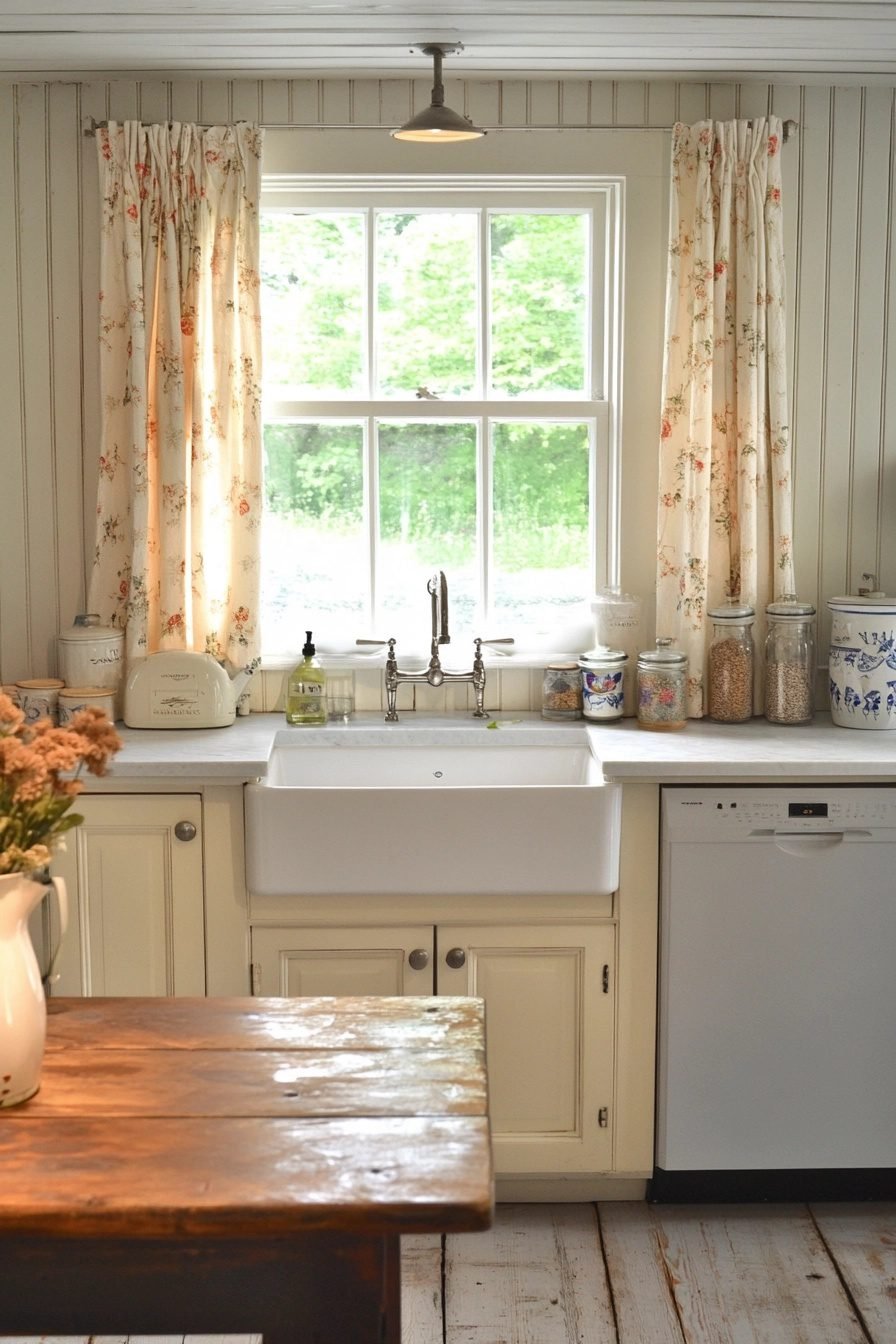 29 Coastal Farmhouse Kitchen Ideas For A Breezy Cooking Space ...