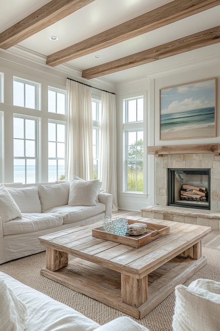 29 Coastal Farmhouse Decor Ideas For A Relaxed Vibe - Courtneys World