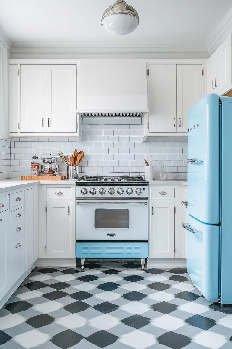 29 Vintage Modern Kitchen Ideas To Combine Retro Charm With Modern ...