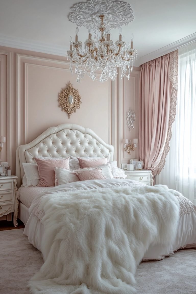 29 Pink And White Bedroom Ideas For A Soft And Elegant Look - Courtneys ...