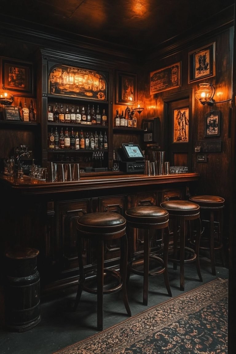 29 Basement Bar Ideas For The Ultimate Home Hangout - Courtneys World
