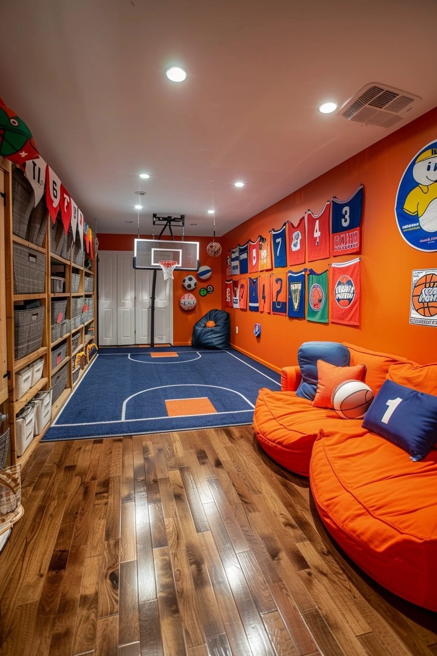 29 Basement Playroom Ideas For A Stylish And Fun Area - Courtneys World