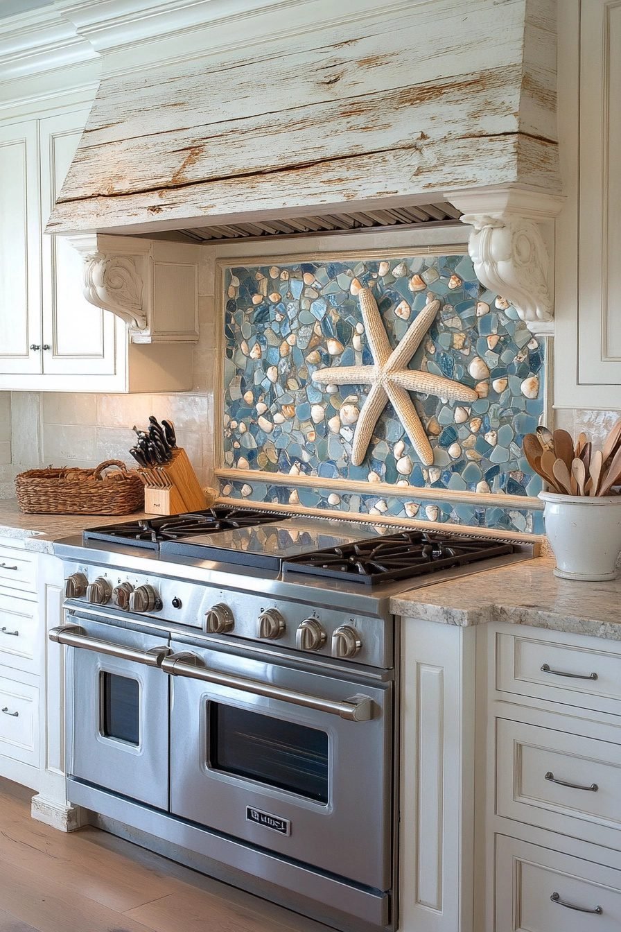29 Coastal Farmhouse Kitchen Ideas For A Breezy Cooking Space ...