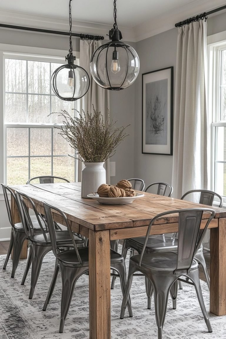29 Industrial Farmhouse Decor Ideas To Blend Style And Function ...