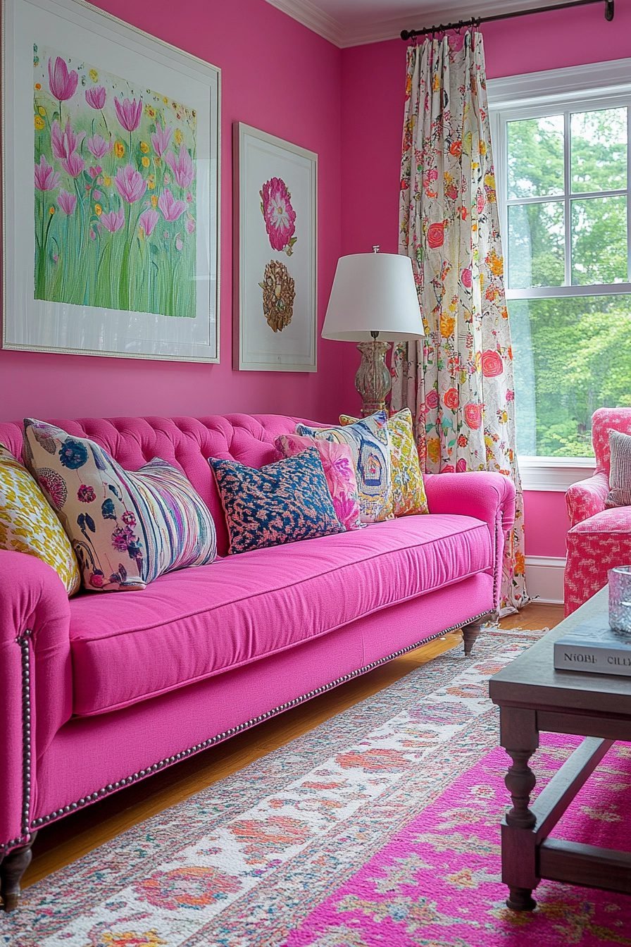 29 Pink Living Room Ideas For A Chic And Stylish Home - Courtneys World