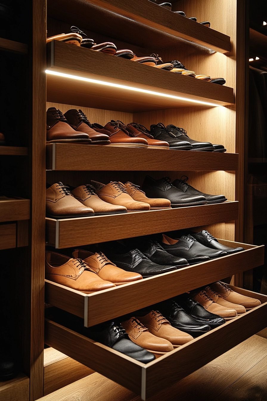 29 Shoe Storage Walk In Closet Ideas For A Perfectly Organized Space ...