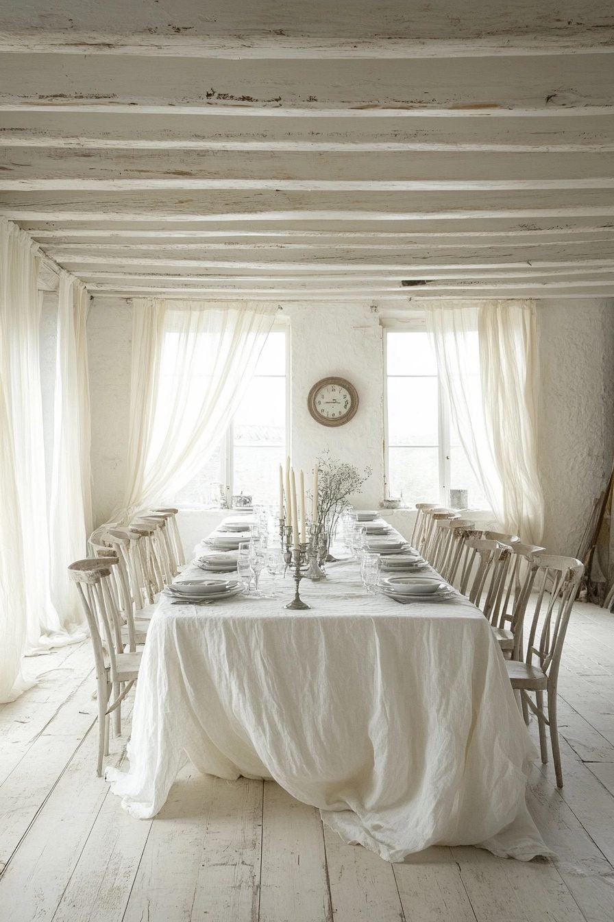 29 Shabby Chic Dining Room Ideas For A Cozy Gathering Space - Courtneys ...
