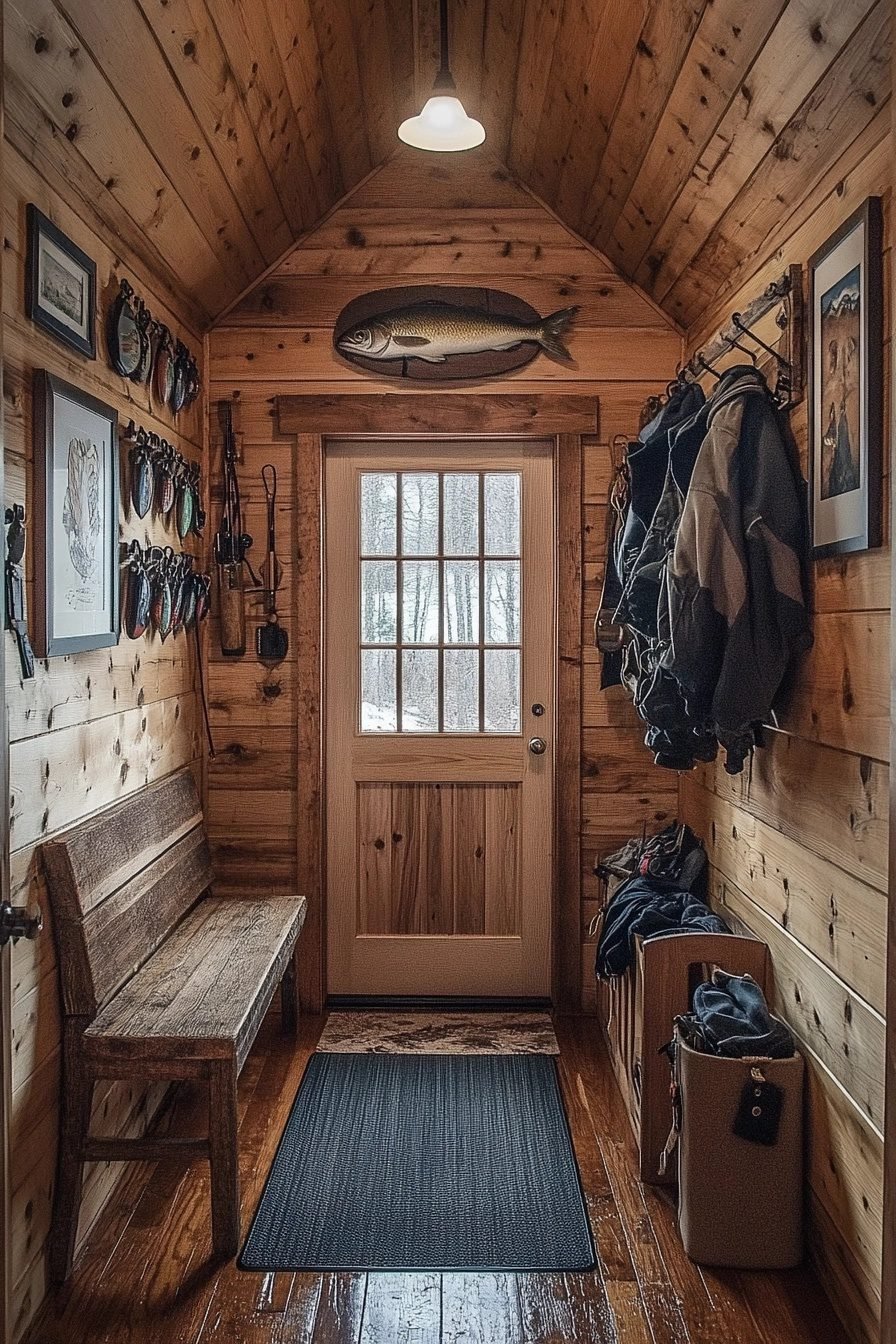 29 Small Fishing Cabin Interior Ideas To Create The Ultimate Fisherman ...