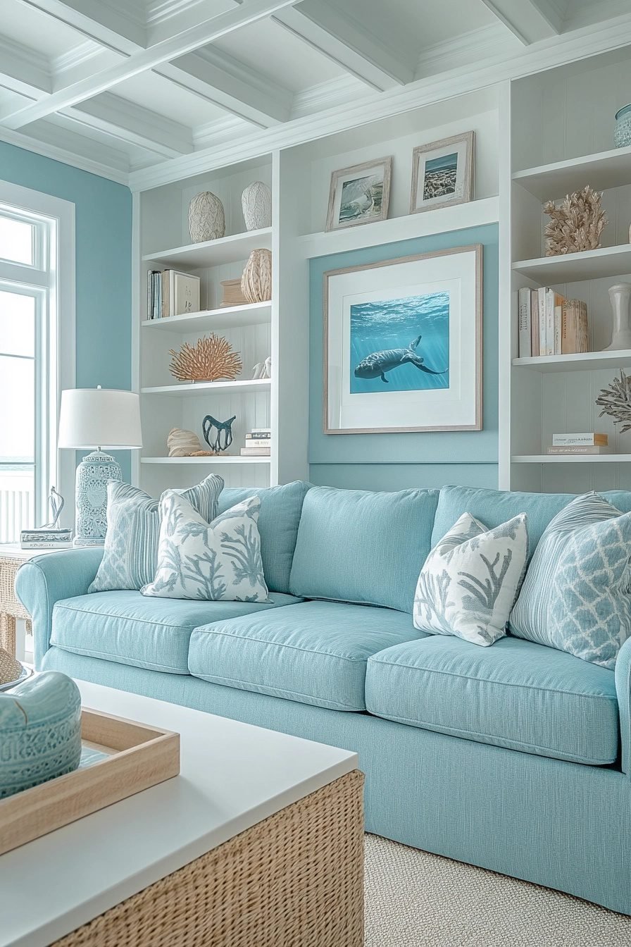 29 Coastal Preppy Interior Ideas For A Sophisticated Seaside Look ...