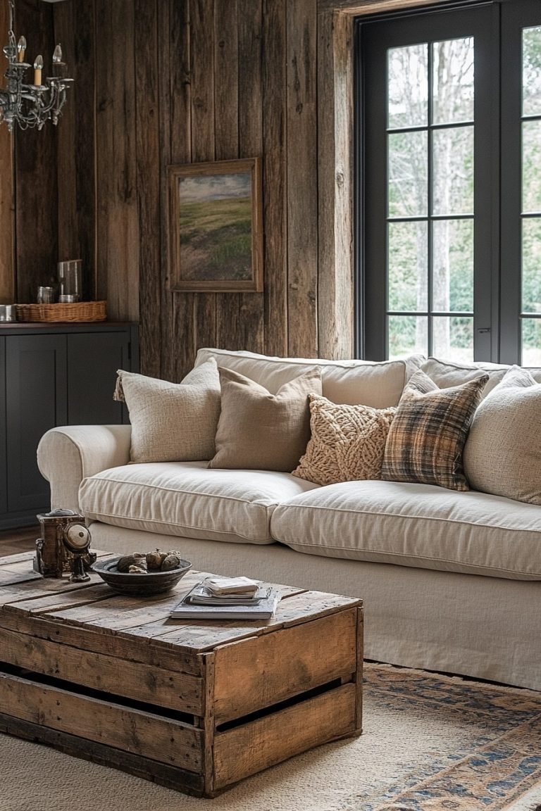 29 Rustic Living Room Ideas For A Cozy And Country-Inspired Look ...