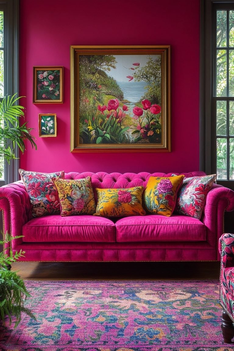 29 Pink Living Room Ideas For A Soft And Feminine Touch - Courtneys World