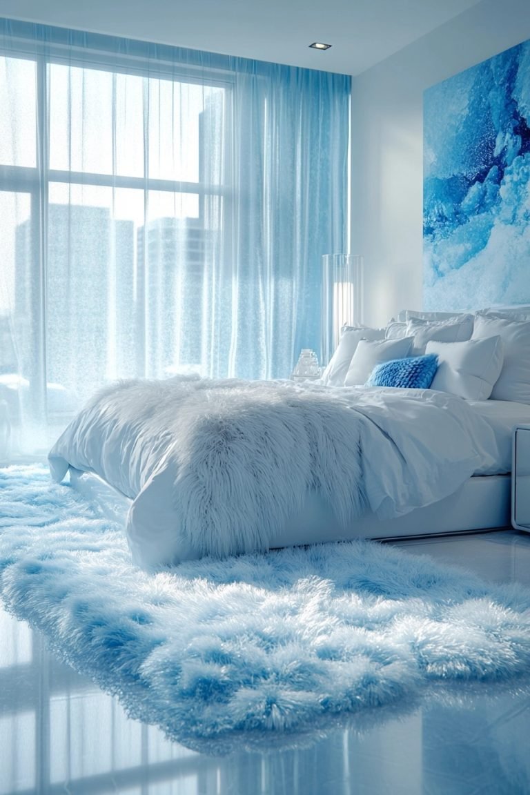 29 Blue Fantasy Bedroom Ideas That Will Turn Your Room Into A ...